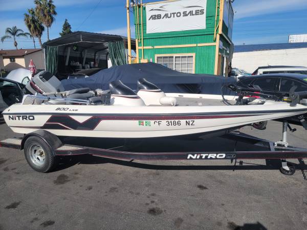 1997 Tracker Nitro 800 lxs BASS Boat $8,995 | Boats For Sale | Las ...