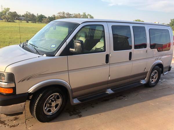 2004 Chevy Conversion Van Regency - $12500 (ELK CITY) | Cars & Trucks ...