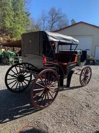 horse drawn surrey wagon buggy carriage $3,800 | Garden Items For Sale ...