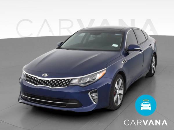 2018 Kia Optima SX Turbo Sedan 4D sedan Blue - FINANCE ONLINE - $22590 ...