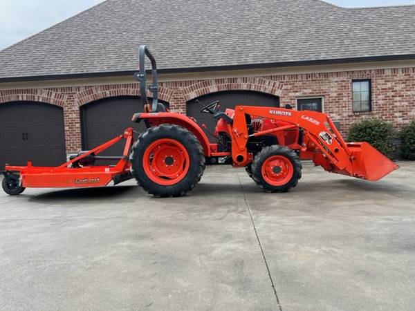 KUBOTA L2501-LOADER-ROTARY CUTTER $19,500 | Garden Items For Sale ...