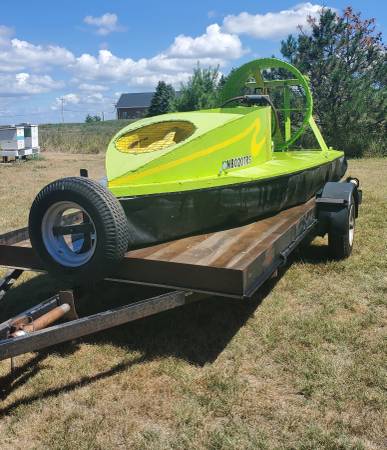 Homemade 2 Person Hovercraft & Trailer $3,000 | Boats For Sale ...