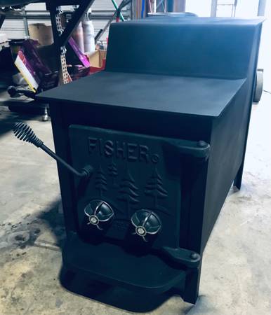 Fully Restored Fisher Papa Bear Wood Stove $2,500 | General Items ...