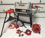 RIDGID 1224 PIPE THREADER with extra die heads and threader dies $6,500 ...