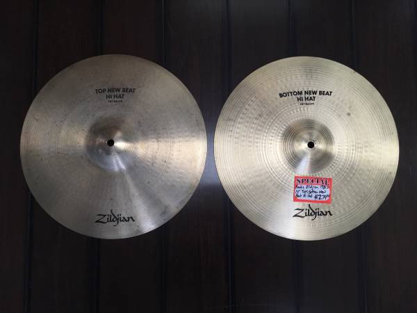 Avedis Zildjian 1980s 14” Top And Bottom Beat Hi-hat $259 | Musical ...