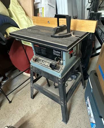 Delta Router Shaper with table Stand $265 | Tools For Sale | Long ...