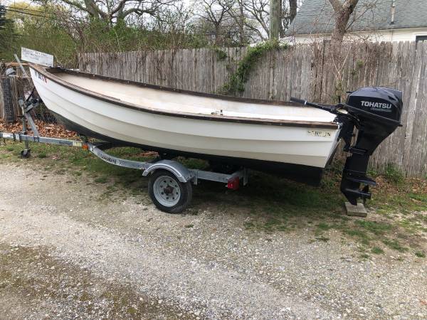 Dory 16ft boat & trailer $4,500 | Boats For Sale | Long Island, NY ...