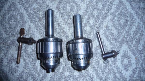 Jacobs Ball Bearing Super Chuck Set 14N 0-1/2 Capacity 3/4 Straight S ...
