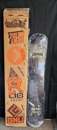 Snowboard NEW Gnu Monster Energy drink promo 156 $350 | Sports Goods ...