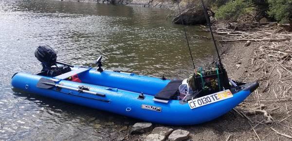 14 foot Scout 430 Inflatable Boat with a ton of extras. $1,500 | Boats ...