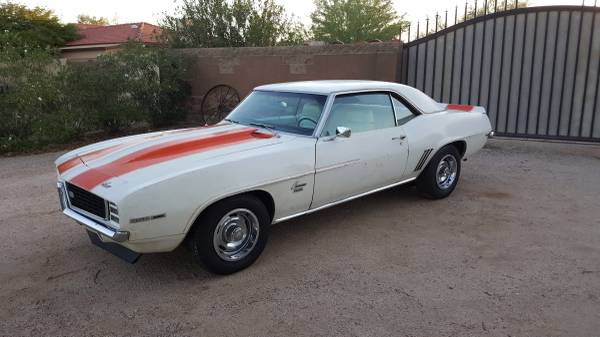 1969 Camaro RS SS Z10 Pace Car Very Rare 200 to 300 Built AZ Car Solid ...
