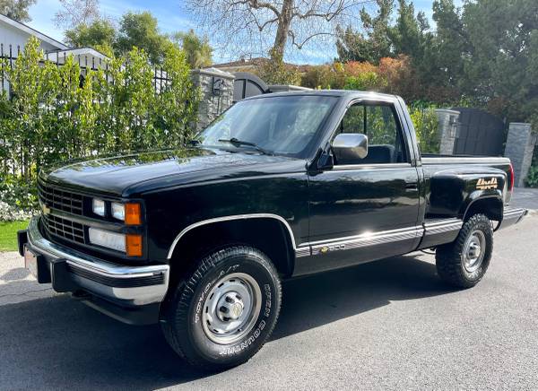 1988 Chevrolet Silverado 4x4 ShortBed Stepside V8 Automatic $17,000 ...