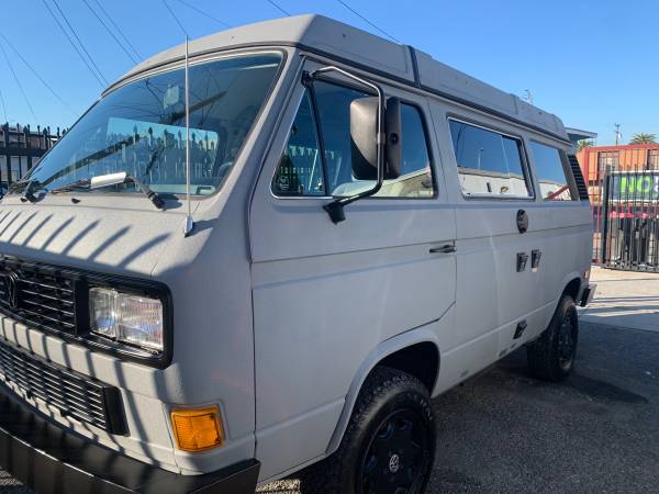 1990 VW Vanagon westfalia cer 4 speed Low miles Turn key Just built ...