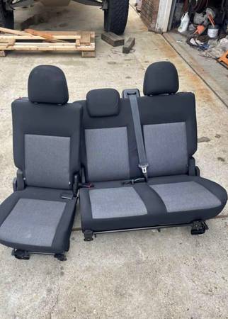 2015 2023 dodge promaster city rear bench seat black $1,100 | Auto ...