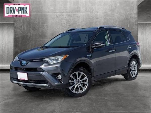 2016 Toyota RAV4 Hybrid AWD All Wheel Drive Electric RAV 4 Limited SUV ...