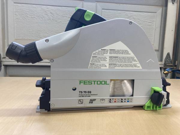 Festool TS 75 Plunge Cut Track Saw $760 | Tools For Sale | Los Angeles ...