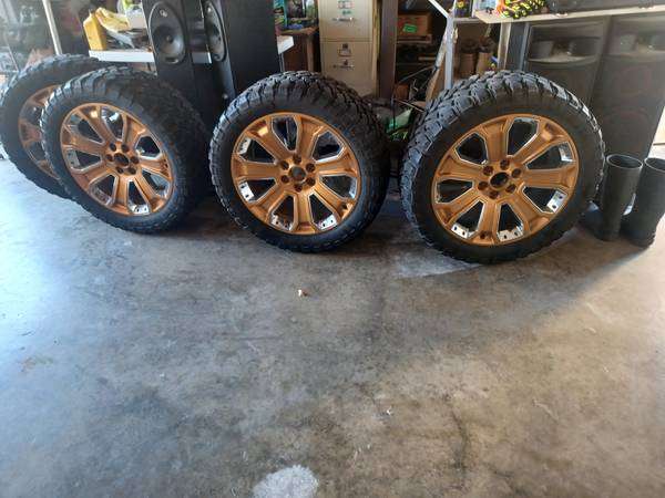 Gm oem 22inch rims silverado denali sierra $1,600 | Auto Parts Sale ...