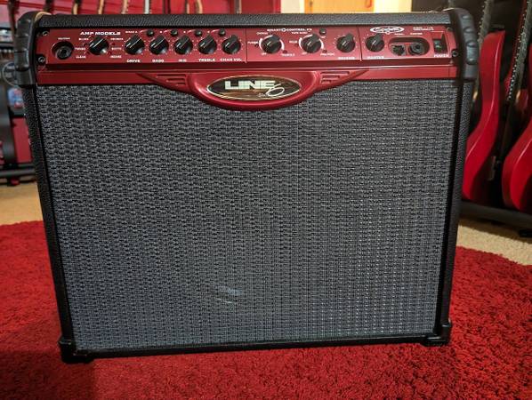 Line 6 Spider 112 Red Face Original 50 watt Guitar Combo Amplifier $190 ...