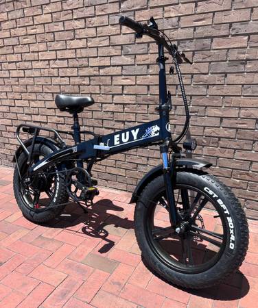 New 750 Watt Electric Folding E-Bike(Black MXB)Hidden Battery $975 | Bikes For Sale | Los ...