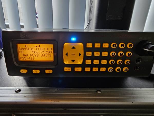 Radio Shack Pro-652 Digital Scanner FULL LAPD/UCI/Tap for NXDN/DMR $250 ...