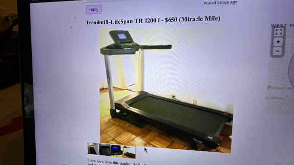 TR1200 FOLDING TREADMILL-Life Span FITNESS $650 | Sports Goods For Sale ...