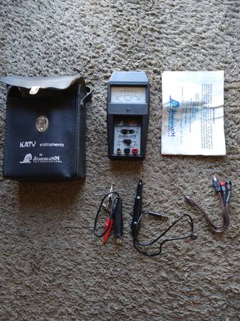 Vintage James Kamm KATY 1000 Volt Meter Amper Meter Multimeter $15 ...