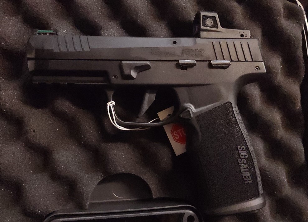 NEW Sig Sauer P-322C-B-RXZE P322-C P322C ROMEO Red Dot 22LR NIB ...
