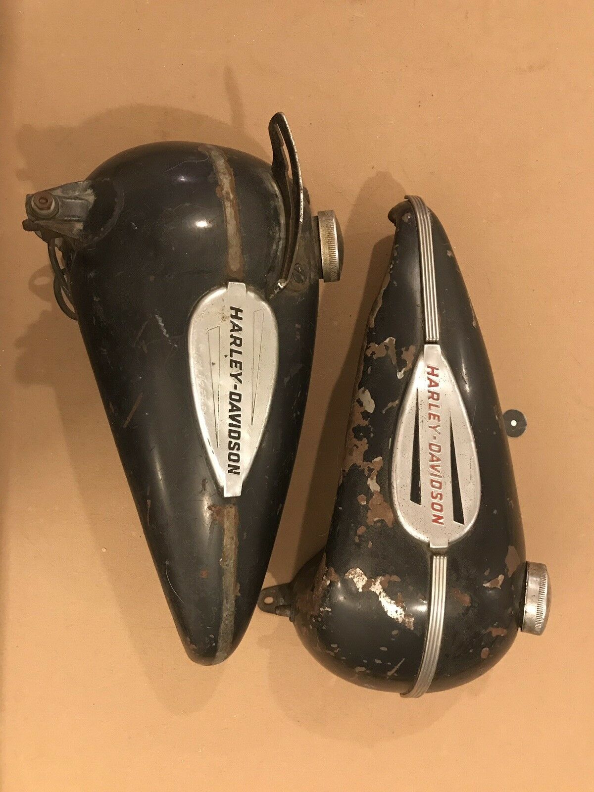 1936-1946 Harley Davidson Knucklehead Gas Tanks | Auto Parts Sale | Los ...