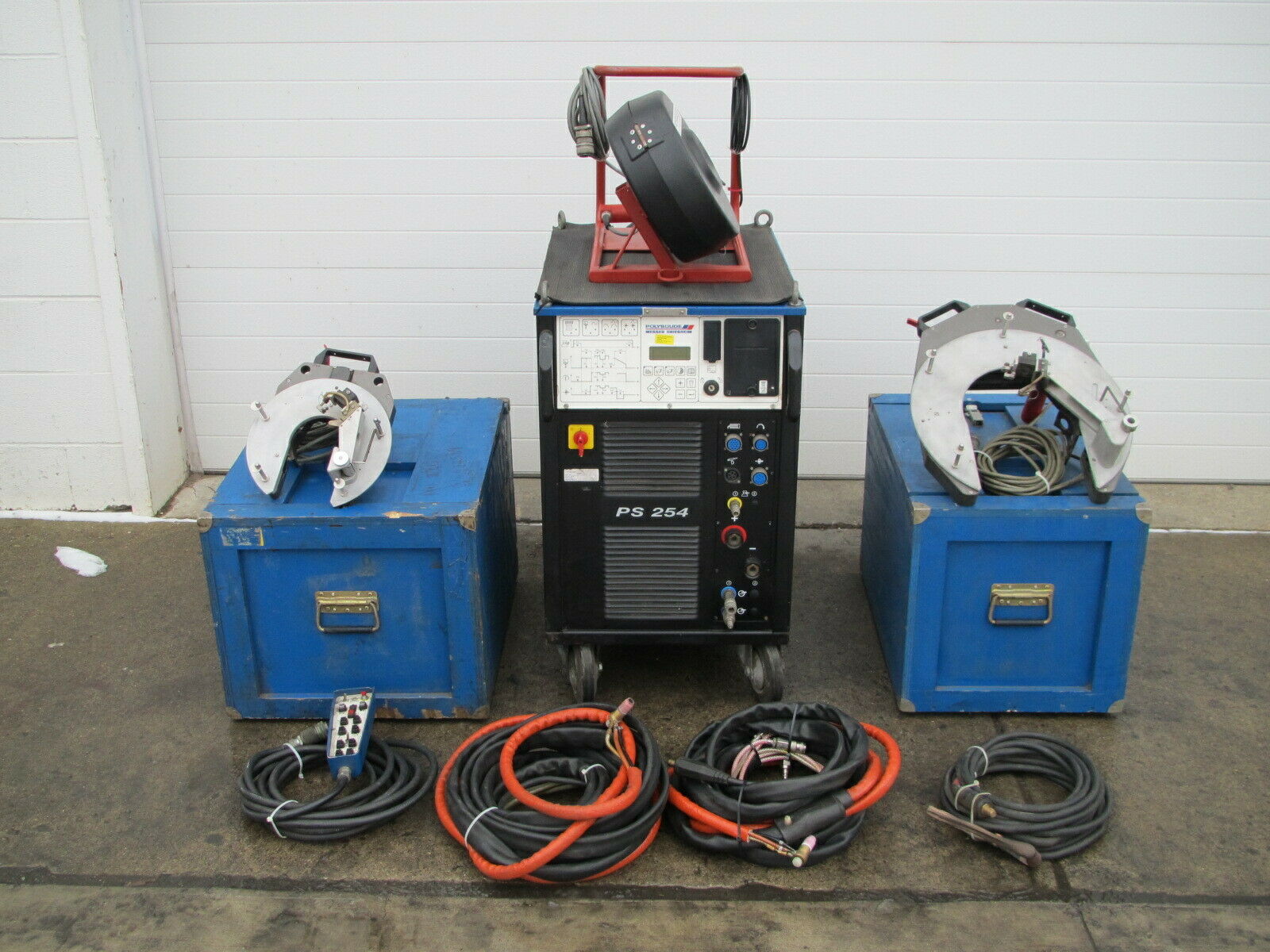Polysoude PS254 Obital Tig Pipe Tube Welder Power Unit Complete with 2 ...