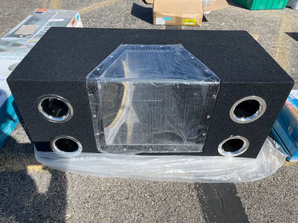12” Ported Plexiglass Subwoofer Box $100 | Electronics For Sale ...