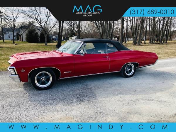 1967 *Chevrolet* *Impala* *SS* Red - $24500 (Merchants Auto Group ...