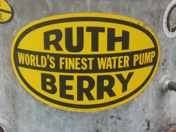 Ruth-Berry Jet Water Pump - It’s a pump in a tank! $50 | General Items ...