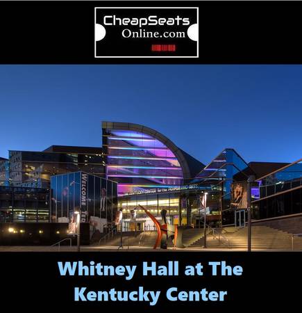 WHITNEY HALL TICKETS WICKED TINA TURNER MUSICAL NUTCRACKER FROZEN ...