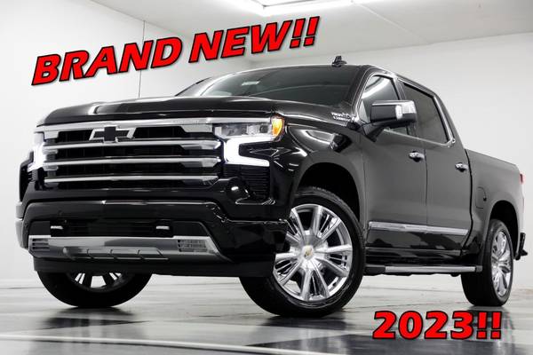 *NEW 2023 CHEVY SILVERADO 1500 HIGH COUNTRY CREW 4WD*SUNROOF CAMERA ...