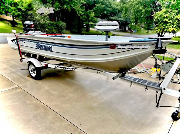 1996 Sylvan Sport Troller - 14’ / 25HP $4,500 | Boats For Sale ...