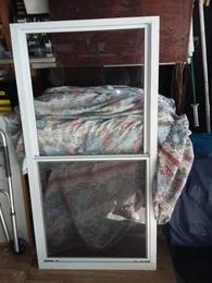 2 Aluminum triple track storm windows 28" X 47" - $40 (Litchfield ...