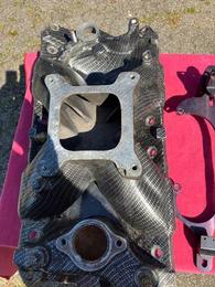 SBC Holley Pro Dominator Tunnel Ram Intake 2x4 Dual Quad 9776 Comp $700 ...