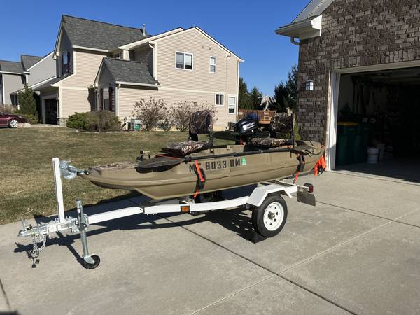 Stealth 2000 fish and duck hunting small boat rig for sale $2,999 ...