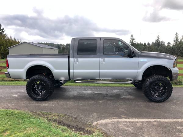 2001 Ford F250 Superduty 7.3 L Powerstroke Diesel Crew Cab 4X4 90k Mi ...