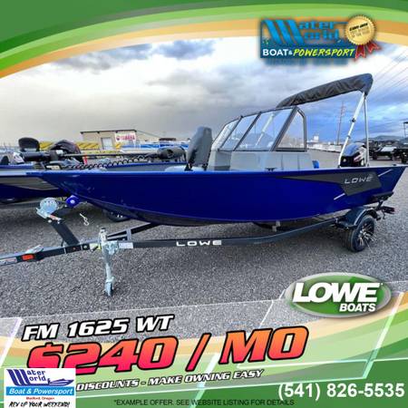 2023 Lowe Boats FM 1625 WT $27,999 | Boats For Sale | Medford, OR | Shoppok