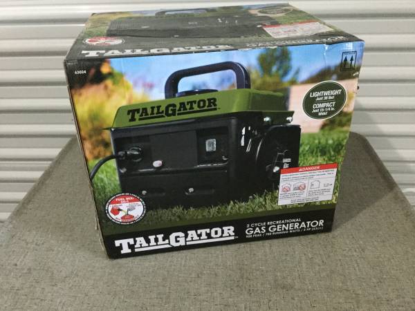 Harbor Freight Tailgator Gas Generator + 1 Gallon Gas Can $95 | General ...
