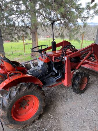 Kubota b7100 HST tractor w/1630c loader $9,500 | Garden Items For Sale ...