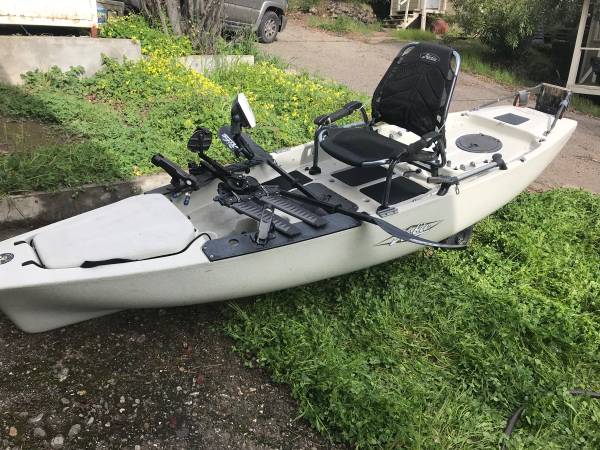 Hobie mirage pro angler 12 kayak $3,900 | Boats For Sale | Mendocino ...