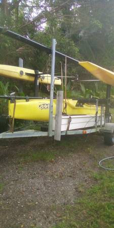 2 Hobie windrider Rave hydrofoil Trimaran $2,500 | Boats For Sale ...
