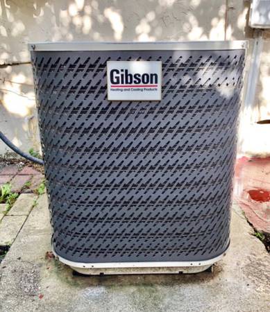 FOR PARTS : Gibson AC CONDENSER 3 TON R22 + Goodman Air Handler ...