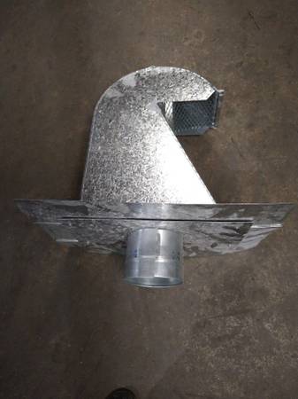 MTI Galvanized Steel Roof Vents (GRV4XTCD x 4 Extra-Tall x 3.50 lbs ...