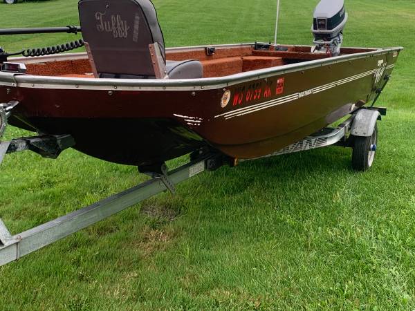15’ Tuffy Boat w/ 25hp Evinrude $2,200 | Boats For Sale | Milwaukee, WI ...