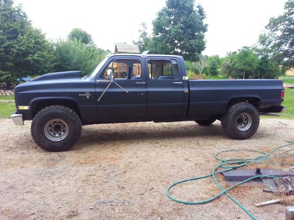 1986 Chevy C30 Crew Cab Square Body - $5000 | Cars & Trucks For Sale ...