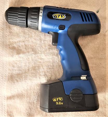 GTV Cordless Drill 9.6v Battery Charger With Base Wj-y666-12 $15 ...