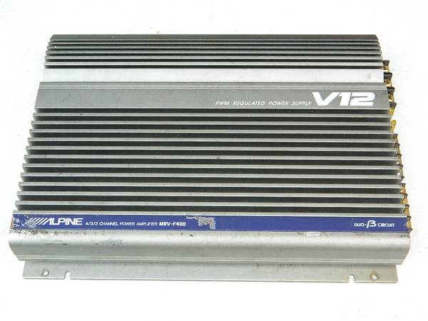 Old School Car Hi-Fi Amplifier ALPINE MRV-F400 $60 | Electronics For ...